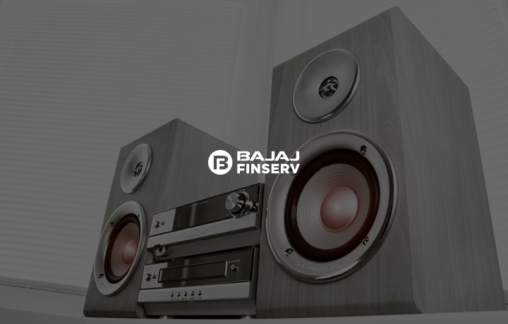 Easy EMIs & Low Downpayment offers on Music Systems