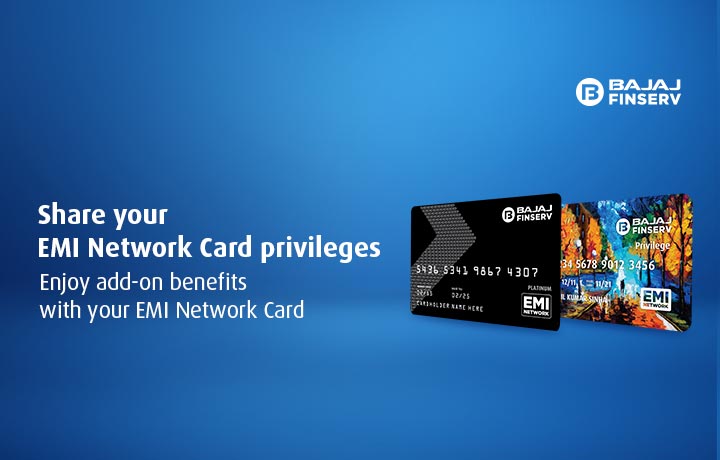 Get Add-on EMI card instantly